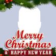 Merry Christmas Profile Picture Frame - Profile Picture Frames for Facebook