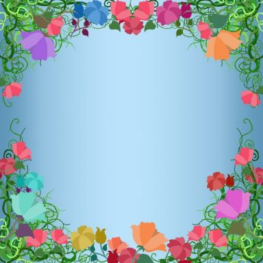 Flower Spring Summer Profile Picture Frames - Facebook photo frame ...