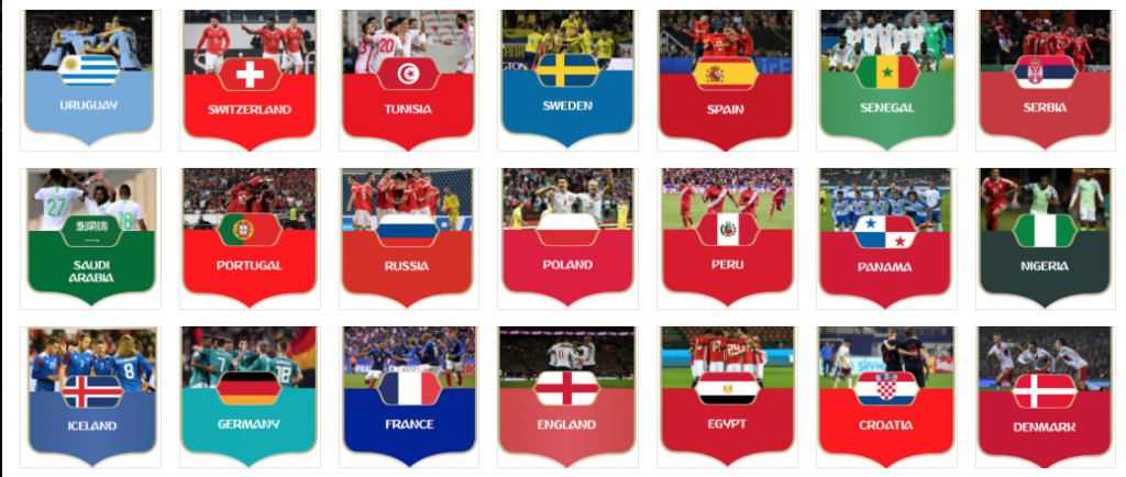 FIFA World Cup Football National Team 2018 Profile Picture Frame ...
