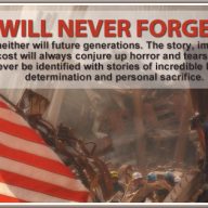9/11 We Will Never Forget Frame - Remembrance Photo Frame - Memorial 9/ ...