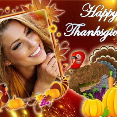 Happy Thanksgiving Frames Pictures Image for Facebook Profile - Add ...