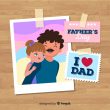 Happy Fathers Day Miss You dad in Heaven Profile Picture frames for ...