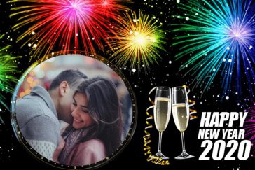 Happy 2020 New Year Frame - Profile Picture Frames for Facebook