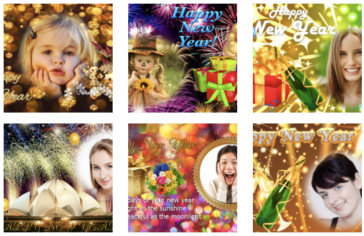 Happy New Year Frame by Toni Tails for Profile - Profile Picture Frames ...