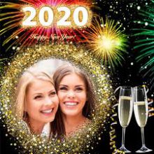 2020 Happy New Year Facebook Profile Picture Frames - Profile Picture ...