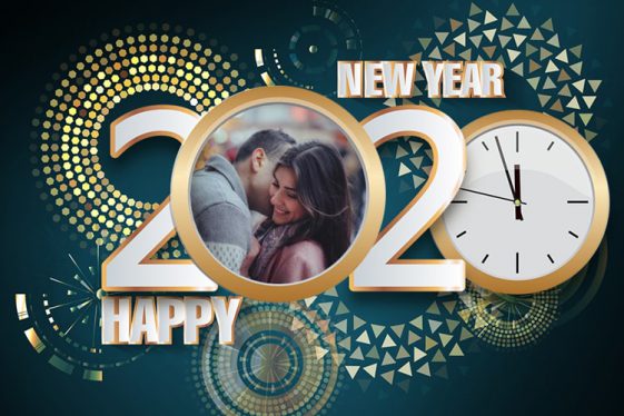 Happy New Year 2020 Frame by Toni Tails - Profile Picture Frames for ...