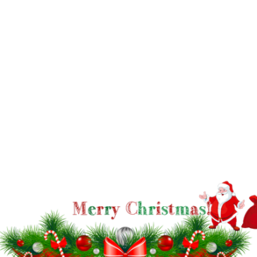 Merry Christmas - Profile Picture Frames for Facebook