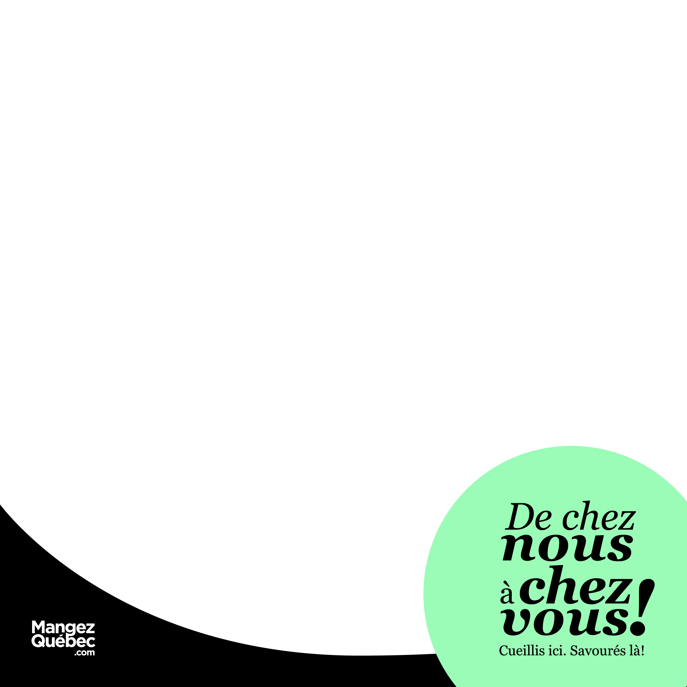 Mangez Québec - Profile Picture Frames for Facebook