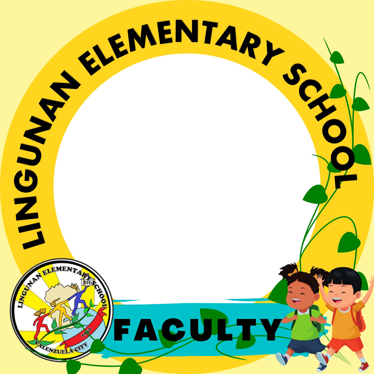 Lingunan Elementary School faculty - Profile Picture Frames for Facebook
