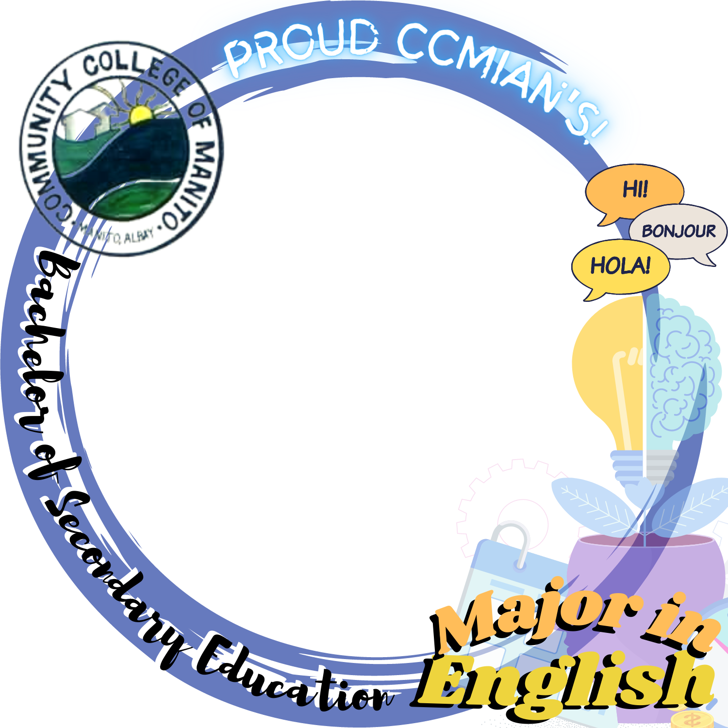 CCM BSED English - Profile Picture Frames for Facebook
