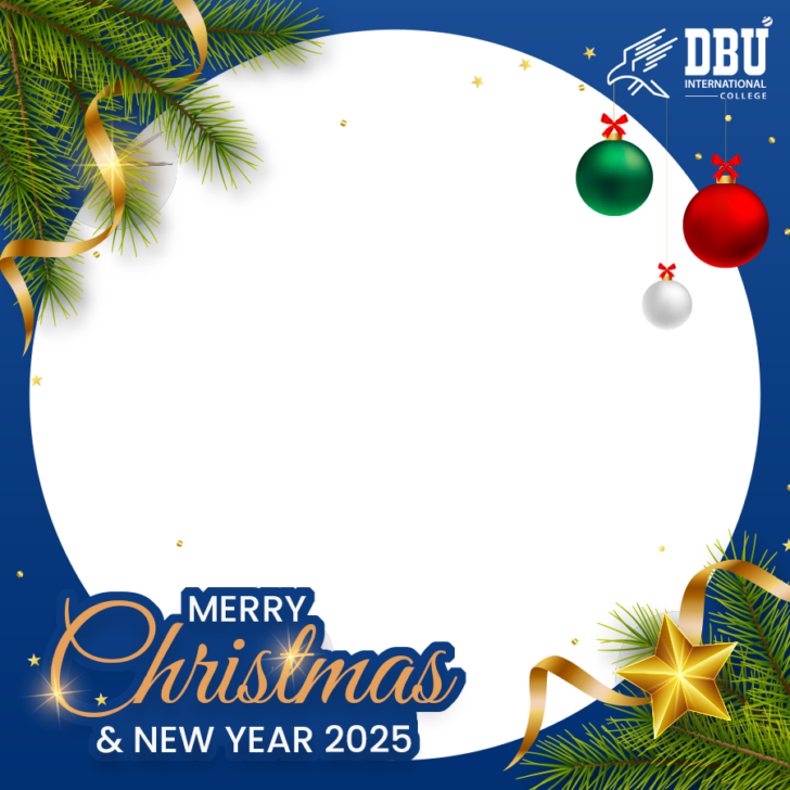 DBU IC Christmas Frame - Profile Picture Frames for Facebook
